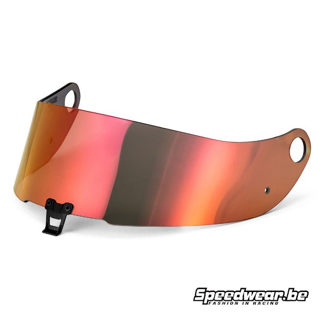 Sparco visor RF-10W Red mirror visor for Prime RF-10W